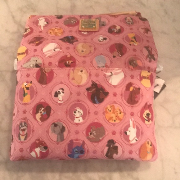 Dooney & Bourke | Bags | Disney Dogs Pink Crossbody Bag Limited Edition ...